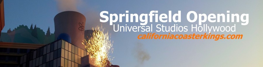 Universal Studios Hollywood - Springfield Opening