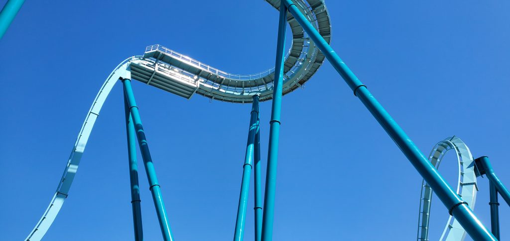 Emperor Construction - SeaWorld San Diego - 2020 Dive Coaster - Coaster ...