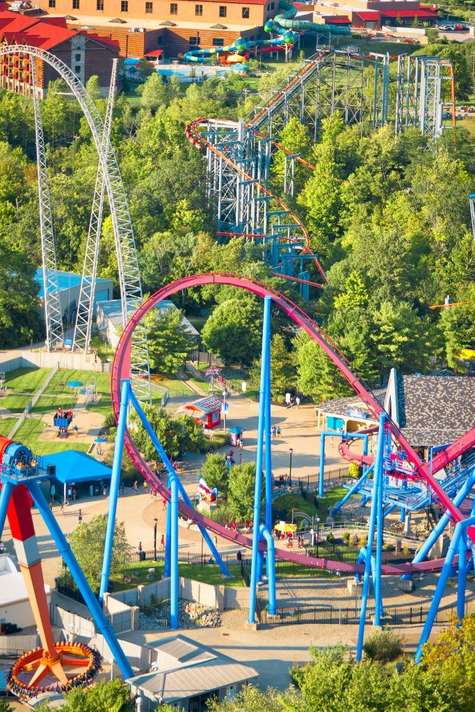 Kings Island from Above - Coaster Kings