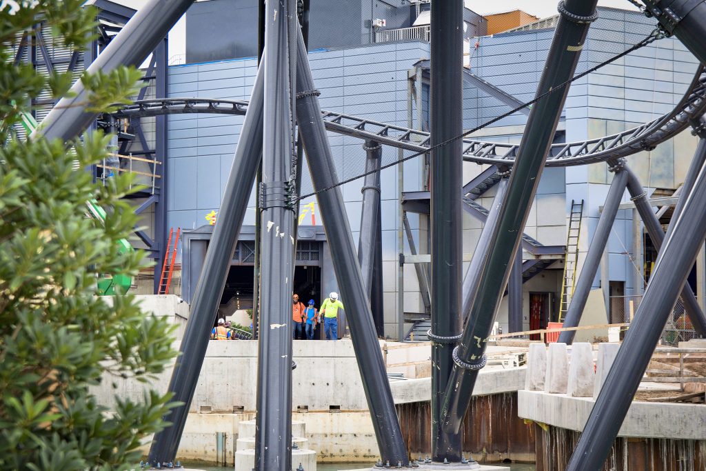 VelociCoaster Update - Universal's Islands of Adventure - Late October ...