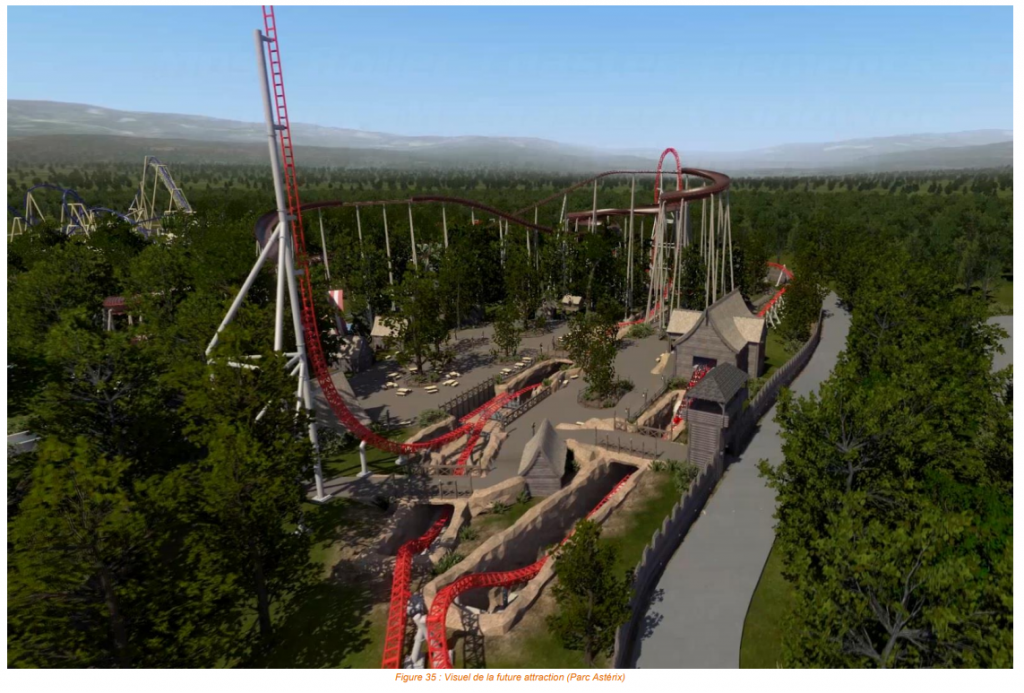 Details on New Intamin Blitz Coaster for Parc Astérix! - Coaster Kings